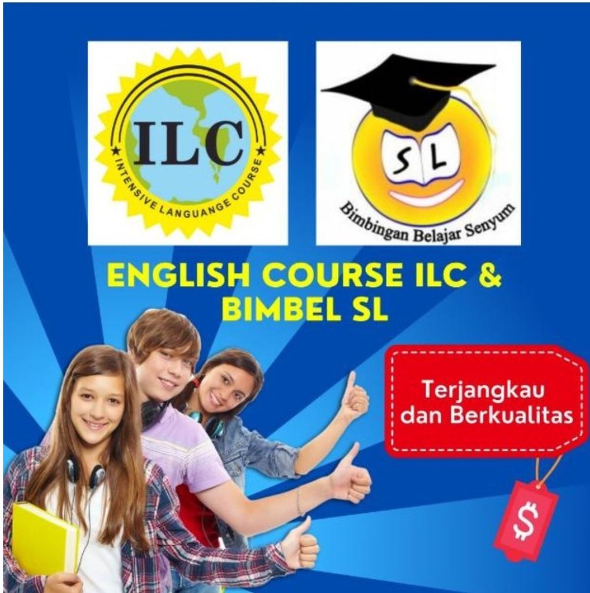 Lowongan ADMIN di English Course ILC & Bimbel SL, (Closed) | Glints