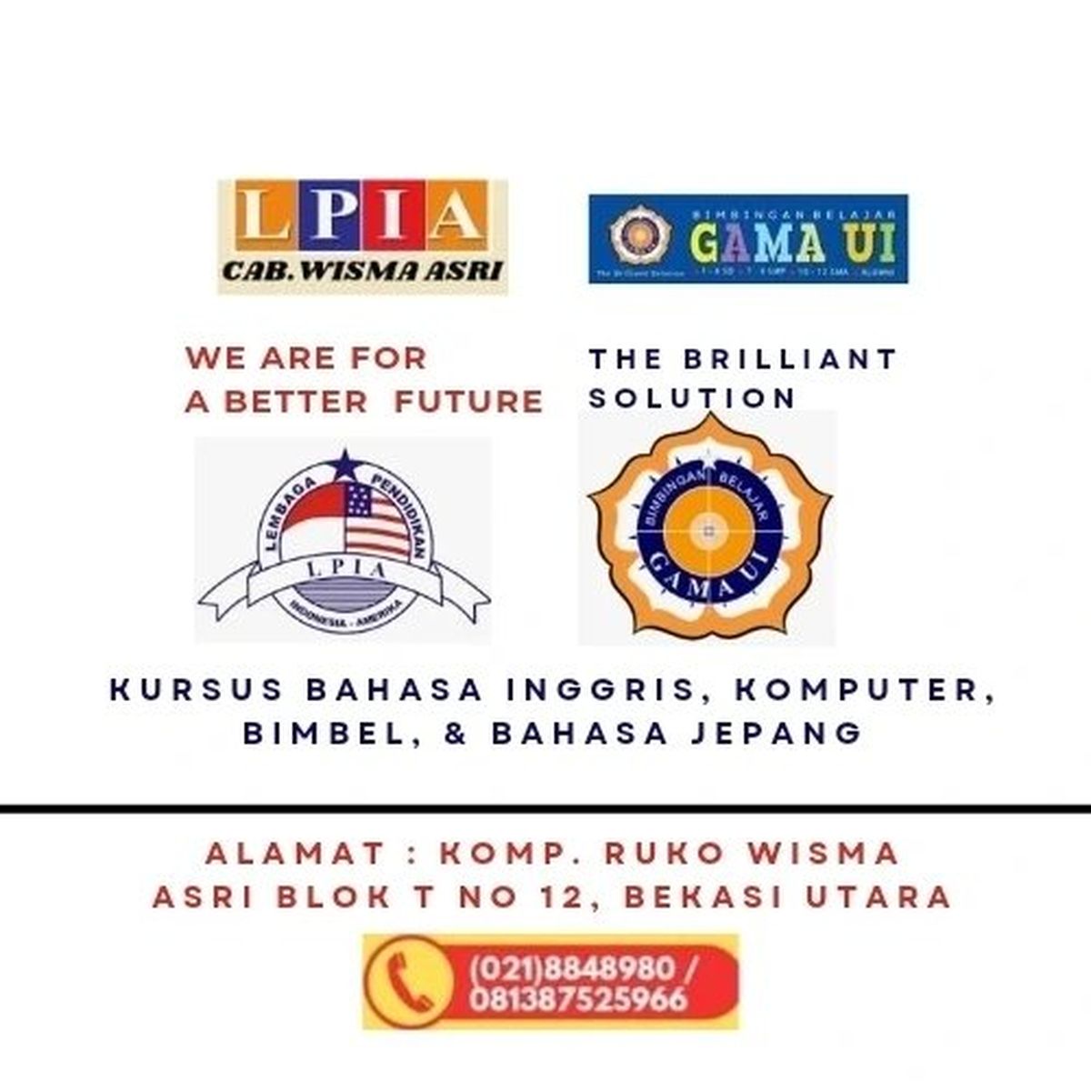 Lowongan Guru Kimia di LPIA-GAMA UI TAMAN WISMA ASRI, Bekasi | Glints