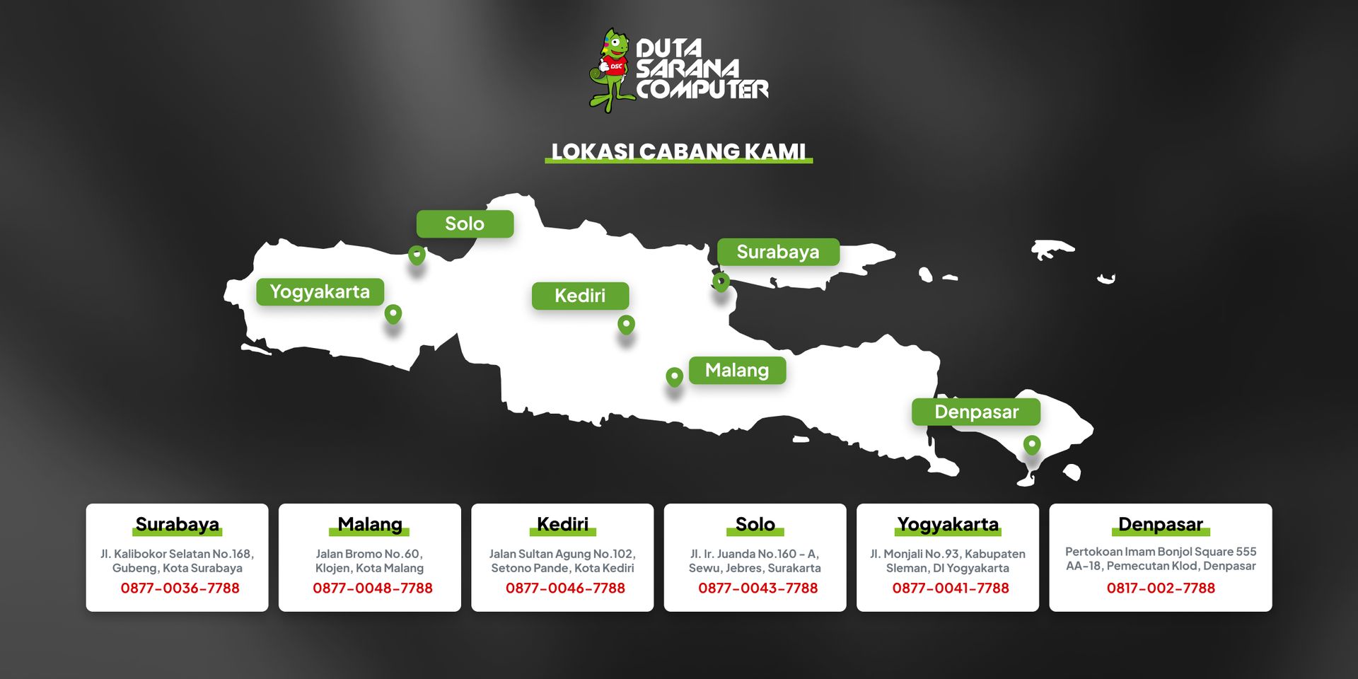 office boy Jobs at Duta Sarana Computer Bali, | Glints
